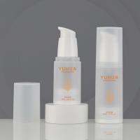 China Plastic 20ml 30ml Airless Cosmetic Pump Hot Stamping for sale