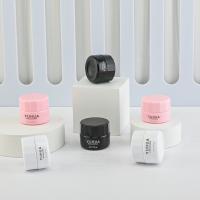 China Black Pink White Plastic packaging Jars Acrylic Material 3g 5g Samples for sale
