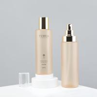 China Cylinder 180ml Frosted Makeup Lotion Pump Bottle For Personal Care for sale