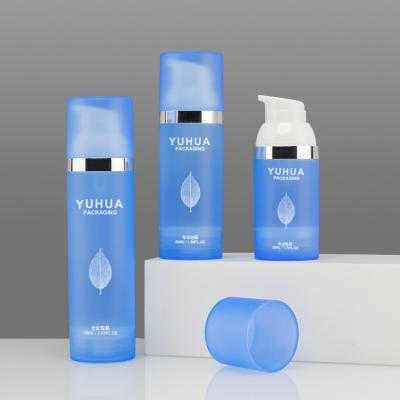 China Frosted 75ml 50ml 30ml Empty Airless Pump Bottle For Cosmetic Packaging for sale