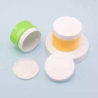 China Custom Color Plastic Packaging Jars Smooth Surface For Face Cream 100g for sale