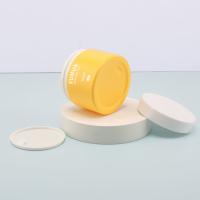China Custom Color Plastic Packaging Jars Smooth Surface For Face Cream 100g for sale