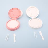 China 360G Plastic Packaging Jars For Face Cotton Pads With Tweezer for sale