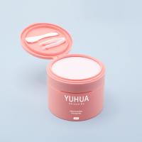 China 360G Plastic Packaging Body Scrub Jar With Scoop Custom Logo for sale