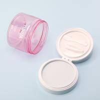 China 360G Plastic Packaging Body Scrub Jar With Scoop Custom Logo for sale