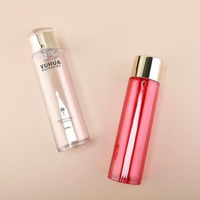 China Transparent 200ml Plastic Packaging Bottles For Face Skincare for sale