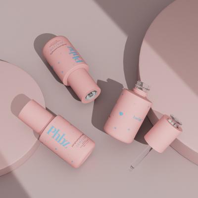 China Customized Logo 30ml Luxury Serum Dropper Bottles For Skincare Packaging for sale