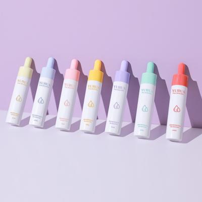 China 30ml Plastic Dropper Bottle Hair Oil Cosmetic Packing Customized Logo for sale