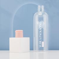 China 250ml PET plastic Bottles With Flip Cap Customized For Toner Liquid for sale
