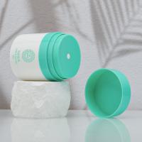 China 50g Airless Pump Cosmetic Cream Jar AS PP Round Shape Customized Color for sale