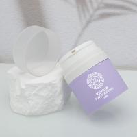China 50g Airless Pump Cosmetic Cream Jar AS PP Round Shape Customized Color for sale