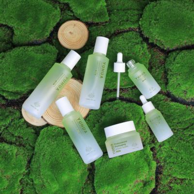 China PETG 50ml Cosmetic Serum Bottle Customized Logo Skincare Jar for sale