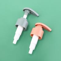 China 550ml PET Lotion Bottle Hot Stamping Logo Pump Dispenser for sale