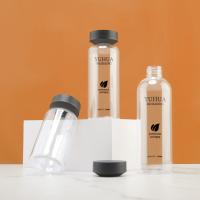 China Black Cap 150ml PET Liquid Foundation Bottles With Hot Stamping Frosted Screen Printing for sale