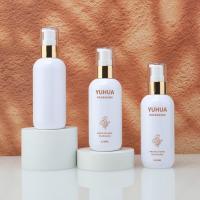 China 120ml Pet Lotion Pump Packaging Emulsion Bottles Hot Stamping for sale