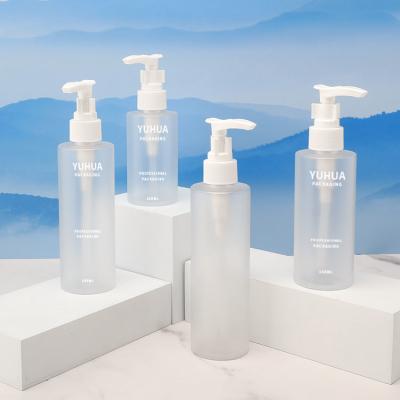 China Biodegradable Plastic Shampoo Bottle Lotion Packaging 120ml 150ml 180ml for sale