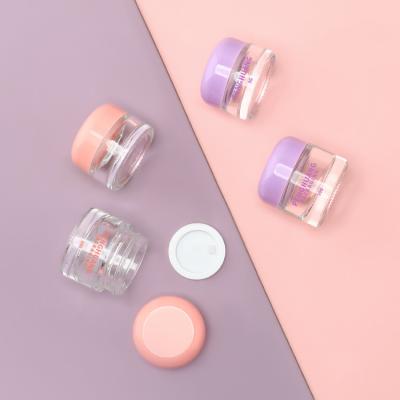 China Custom Eye Cream Jar Reusable 5g 10g For Lotion Lip Balm Blusher Shimmering Powder for sale