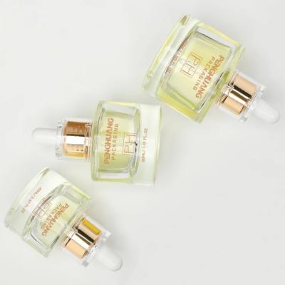 China ODM EO Sterilization Serum Dropper Bottles Clear Pink Yellow Blue for sale