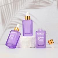 China Customized Logo Serum Dropper Bottles 30ml Empty Glass Dropper Bottle for sale