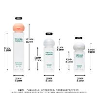 China 15ml Cylinder Plastic Packaging Bottles Customized Logo Cosmetic Plastic Flip Cap Bottle for sale