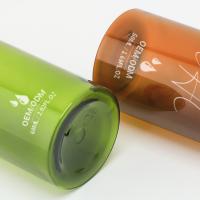 China Customized PETG Cosmetic Flip Cap Bottle Silk Screen for sale