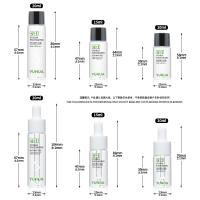 China OEM ODM Cosmetic Packaging Screw Cap Toner Bottle 10ml 15ml 20ml Plastic Dropper Bottle for sale