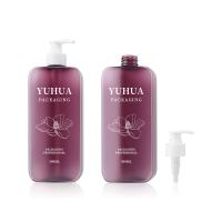 China PETG Cosmetic Pump Bottle For Body Lotion Conditioner Shampoo Customized Logo for sale