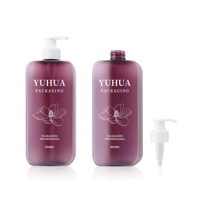 China PETG Cosmetic Pump Bottle For Body Lotion Conditioner Shampoo Customized Logo for sale