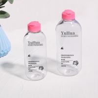 China Custom Round Plastic Shampoo Bottle 250ml 400ml Recyclable Flip Top Plastic Lotion Bottle for sale