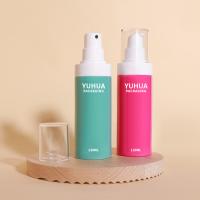 China Colorful 120ml Empty White Fine Mist Plastic Spray Pump Bottle For Body Toner Water for sale