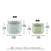 China Round Empty Wide Mouth Plastic Cream Jar 300g 550g 10oz Hair Body Scrub Container for sale