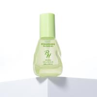 China Avocado Green Clear 30ml Glass Liquid Foundation Bottles For Skincare Packaging for sale