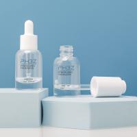 China Customized Logo Glass Serum Dropper Bottles For Toner Essence Oil for sale