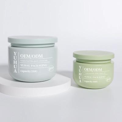 China Customizable PP Plastic Matte Jars For Body Butter With Private Label for sale