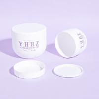 China Customizable Plastic Jars With Screw Caps 120g 250g 500g Empty Body Scrub Jar for sale