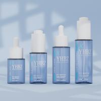 China 30ml 40ml 50ml 60ml Pet Plastic Serum Dropper Bottles For Skincare Packaging for sale