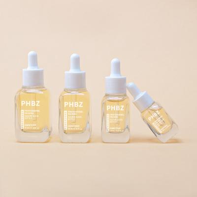 China Customized Skincare Packaging Oil Serum Bottle With Dropper Cap Clear Dropper Bottle for sale