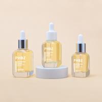 China Customized 10ml 20ml 30ml 40ml Square Glass Serum Dropper Bottles With Pipette for sale