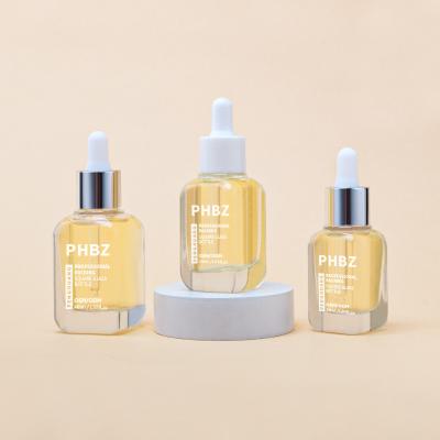 China Customized 10ml 20ml 30ml 40ml Square Glass Serum Dropper Bottles With Pipette for sale