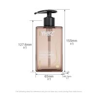 China Custom Plastic Lotion Bottle 300ml Hand Sanitizer Shampoo Pump Bottle for sale