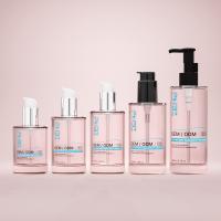 China Customized Glass Cosmetic Bottle 100ml 120ml 150ml Serum Lotion Pump Bottle for sale