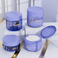 China 100g 200g Plastic Packaging Jars Eco-Friendly Cosmetic Plastic Jar With Lid for sale