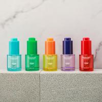 China Custom 20ml Luxury Essential Oil Glass Bottle Packaging Serum Bottle With Dropper for sale