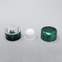 China 50G Plastic Packaging Jars Luxuyr Empty Acrylic Plastic Cream Jars With Lid for sale