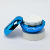 China Custom Cosmetic Jar 30g 50g Luxury Screw Top Plastic Cream Jar For Skincare Packaging for sale