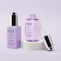 China Custom Logo Plastic Square Dropper Bottle Essence Oil Serum Bottle For Customized Logo Skincare for sale