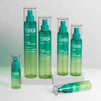 China Silk Screen Printing PET Spray Bottle with Fine Mist Spray Pattern for sale