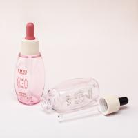 China Hot Stamping Oil Serum Bottle 15-20days Time Silk Screen Printing for sale