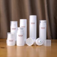 China Custom Volume Refillable Airless Pump Bottle for Cosmetic Use with MOQ 10000pcs for sale