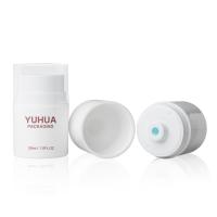 China Custom Volume Refillable Airless Pump Bottle for Cosmetic Use with MOQ 10000pcs for sale